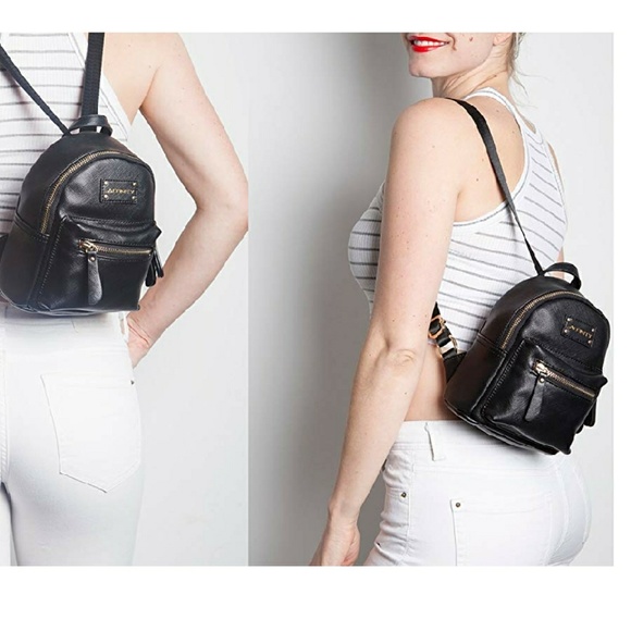 Bags | Cute Mini Backpack Purse Pu Leather | Poshmark